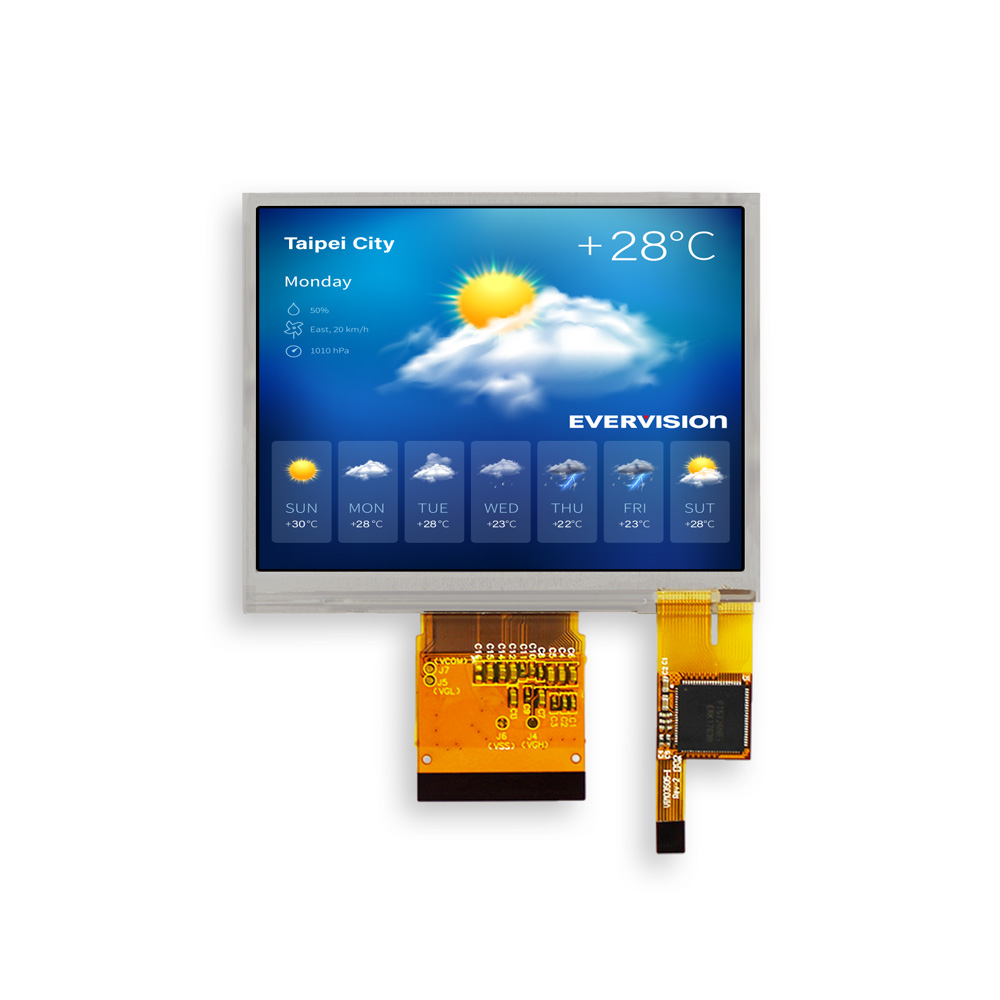 Evervision VGG322423-6UFLWA TFT 320x240 Display Touch Panel Full colour ...